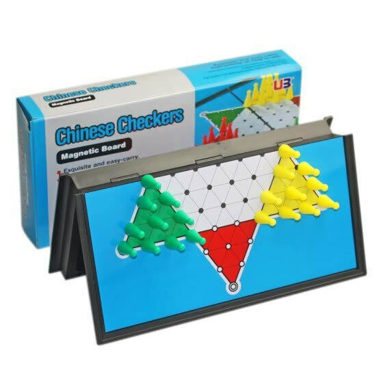 Halma Magnetic Magnet Chinese Cheekers Board Game | Lazada Indonesia