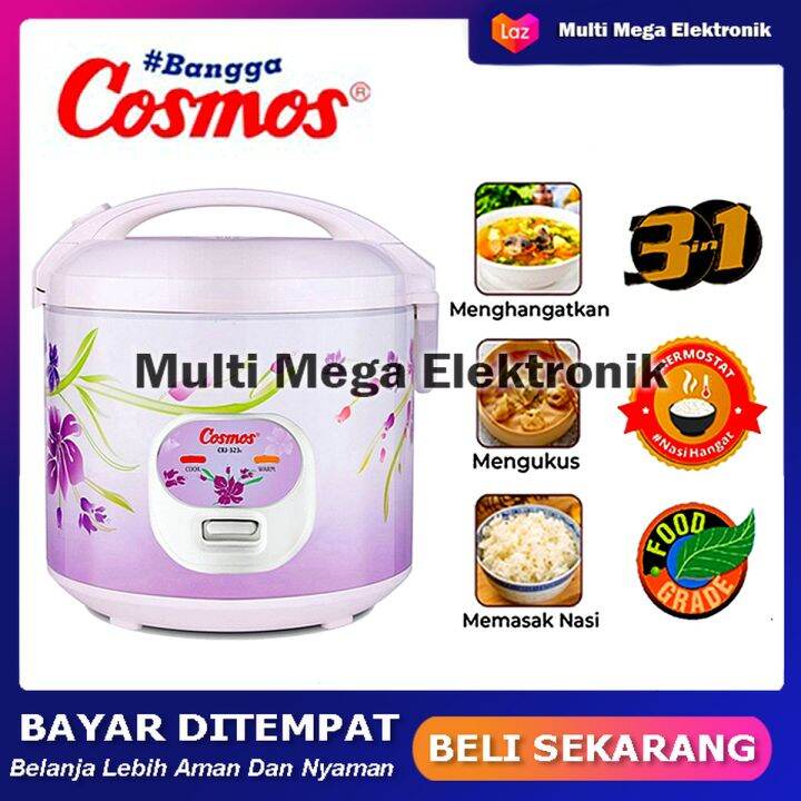 MAGIC COM RICE COOKER COSMOS CRJ 323S / 3232 / 3301 / 3306 3in1 ...