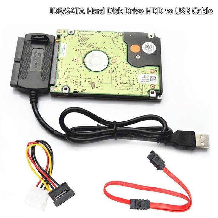 Sata/Pata/Ide Drive คุณภาพสูงไปยังสายแปลงอะแดปเตอร์ Usb 2.0สำหรับฮาร์ดไ ...