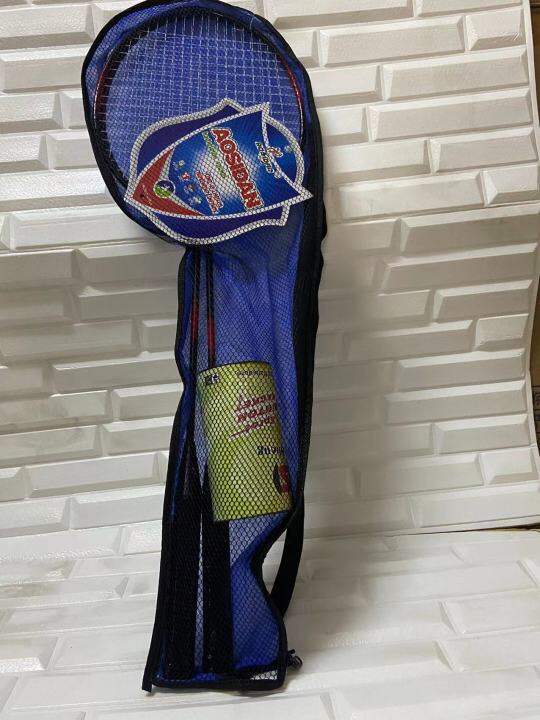 Badminton Racket Set Couple Alloy Split Racket for Student Beginner ...