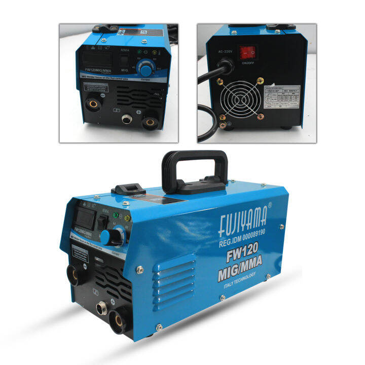 1TH GARANSI !!FUJIYAMA Mesin Las Mig (3in1) co2 Bisa Tanpa Gas CO MIG ...