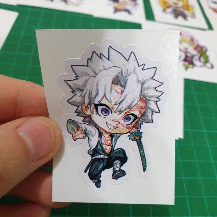 Sticker Anime Demon Slayer Set - Sanemi | Lazada Indonesia