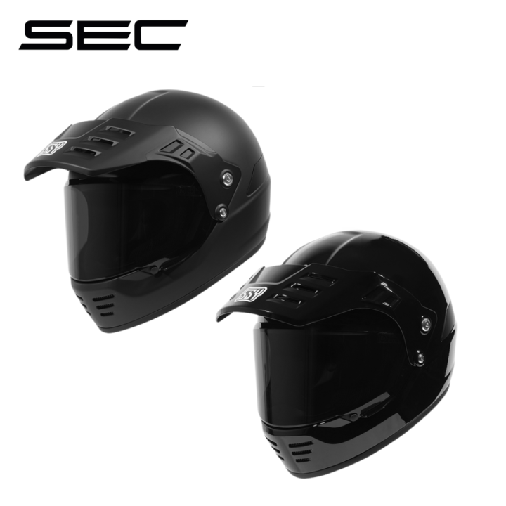SEC Essy X1 Solid Gloss/Matte Full Face Helmet (S-XL) | Lazada PH