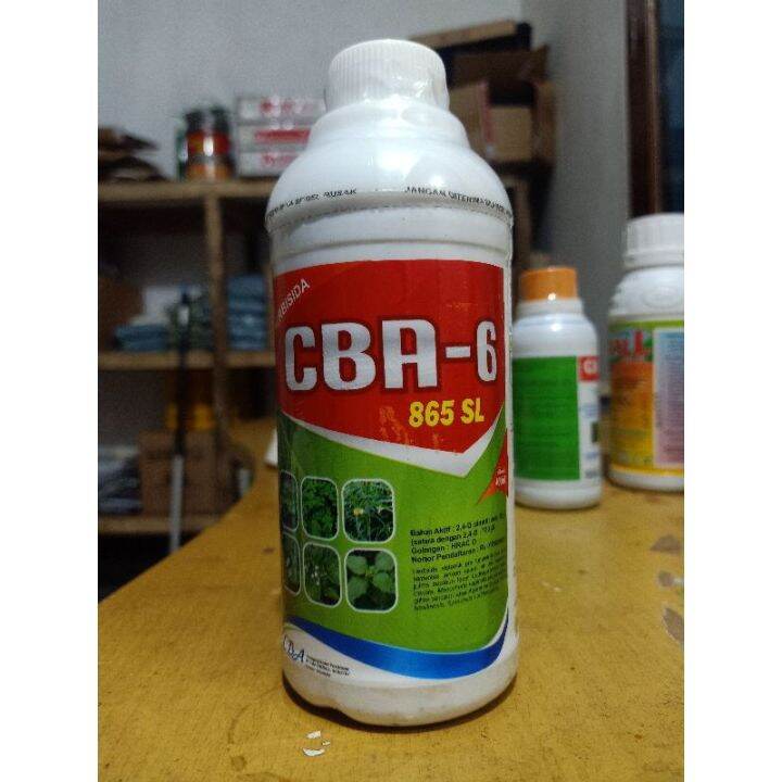 Herbisida CBA-6 865 SL 400 ml - Racun Rumput Selektif Gulma Daun Lebar ...