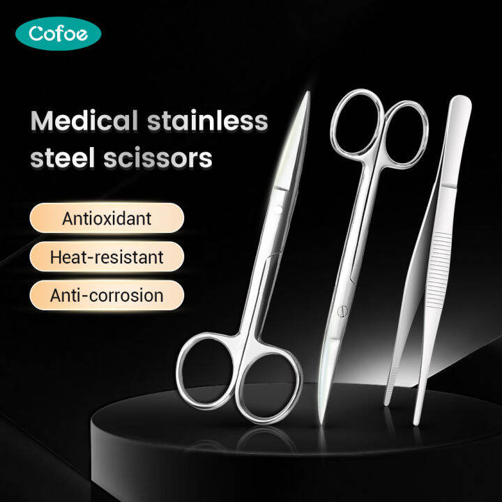 Cofoe Medical Stainless Steel Medical Surgical Sci ssors Straight ...