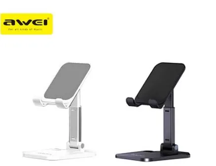 Awei X11 Foldable Desktop Mobile Phone and Tablet Holder Stand | Lazada PH