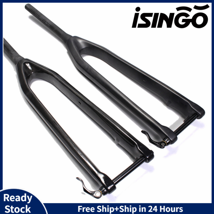 ISingo 26 27.5 29นิ้วตะเกียบจักรยานเสือภูเขาคาร์บอนไฟเบอร์แข็งแรง Stขวา ...