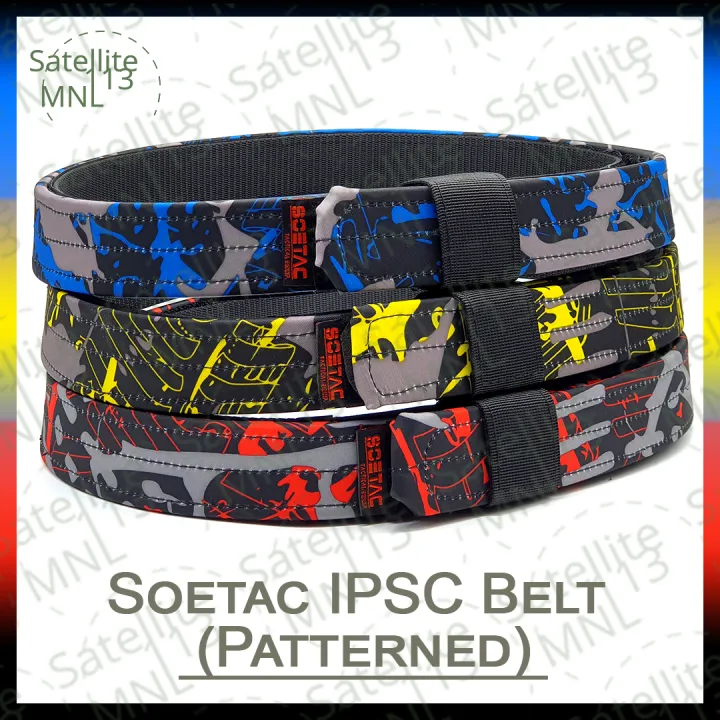 Soetac IPSC Belt (Patterned) in Velcro | Accessory Professional ...