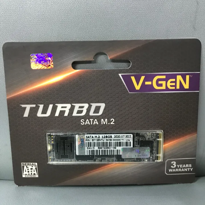 Ssd M2 V-Gen 128 Gb Turbo Sata M.2 VGen 128Gb M2 | Lazada Indonesia