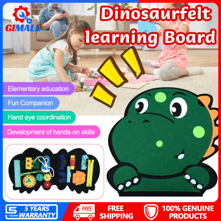 Busy Board Sensory Toys Toddler Portable Felt Learning Board Travel ...