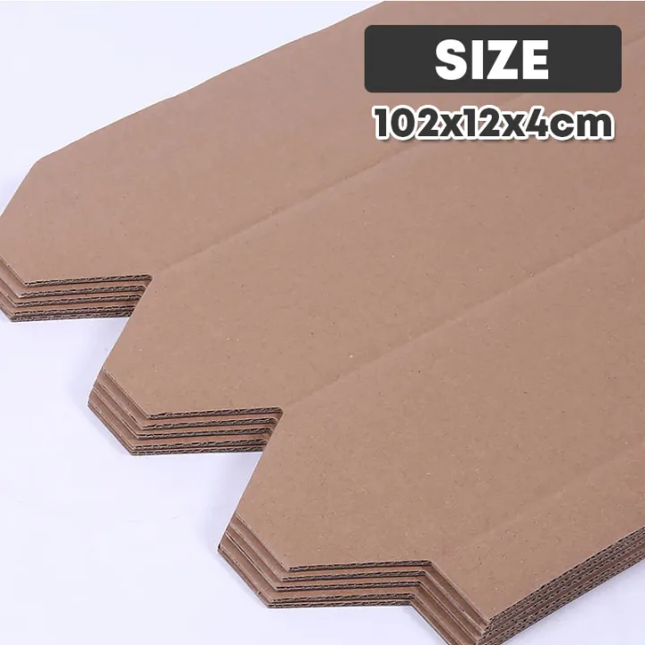 (10 PIECES) Triangle Paper Craft Packing Box Packaging Corrugated Kotak ...