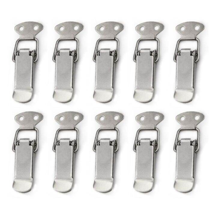 10 Pcs Suitcase Chest Buckle Snap Hasp Cabinet Luggage Closure Spring ...
