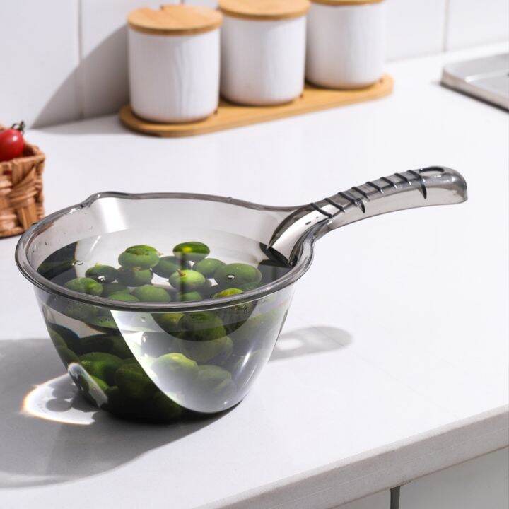 LOCAUPIN Multipurpose Shatter Proof Plastic Water Dipper Wash Basin ...