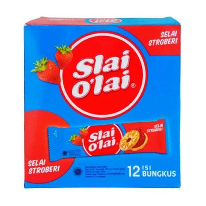 Selai Olai Stawberry box isi 10 pcs | Lazada Indonesia