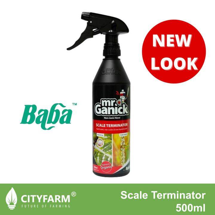 Baba Mr Ganick Scale Terminator Ready To Use (500ML) Organic Pesticide ...