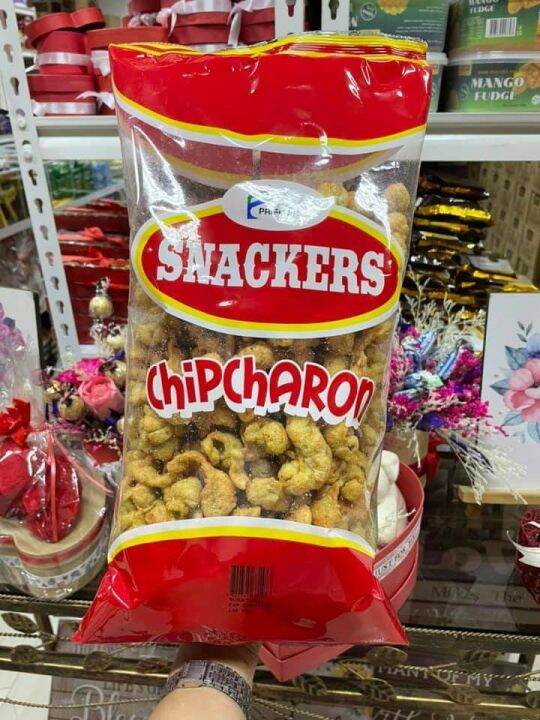 snackers chipcharon 415grams lechon kawali / sukat sili / Pinoy bawang ...