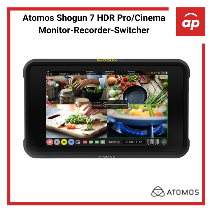 Atomos Shogun 7 HDR Pro/Cinema Monitor-Recorder-Switcher | Lazada Singapore