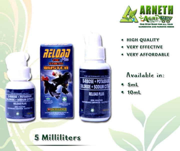 RELOAD PLUS PERFORMANCE ENHANCER AND NUTRITIONAL SUPPLEMENT 5ML | Lazada PH