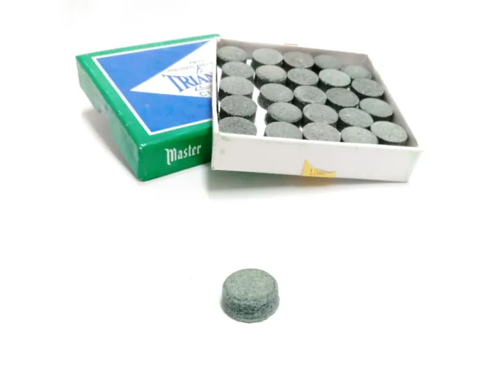 TRIANGLE TIP GRAY PER PC./ TIP SA TAKO NG BILYARAN/ BILLIARD ...