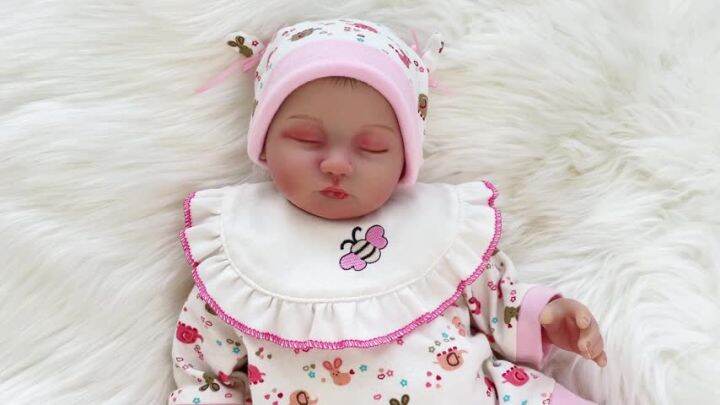 LZD Kaydora Reborn Realistic Baby Dolls, 16 Inch Sleeping Newborn Baby ...