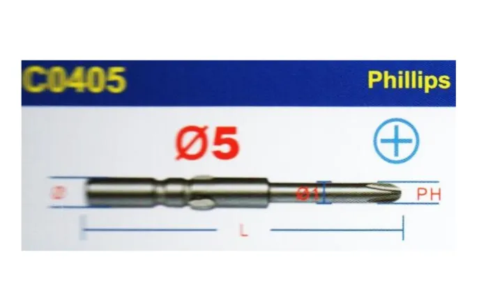PHILLIPS 5 DIAMETER PH0 | Lazada PH