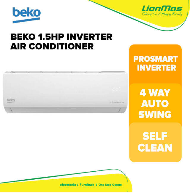 Beko 1.5HP Inverter Air Conditioner BSVOC 120 | Lazada
