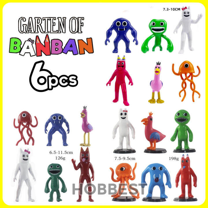 Action Figure GARTEN OF BANBAN set isi 6 pcs - Miniatur Topper Kue ...