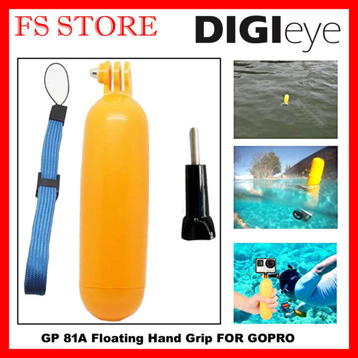 DIGIEYE GP81 FLOATY BOBBER WITH STRAP & SCREW GOPRO | Lazada