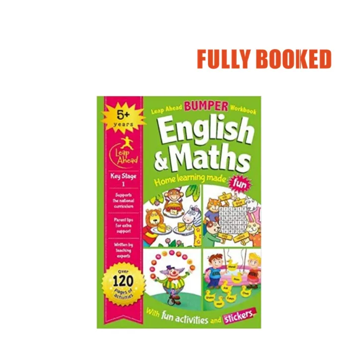 Leap Ahead Bumper Workbook: English and Maths, Ages 5+ (Paperback) by Igloo Books | Lazada PH