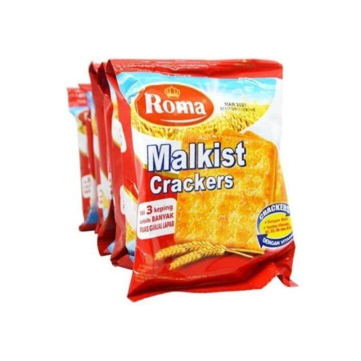Roma Malkist Crackers Renceng Renteng 10 Sachet Pcs 10Pcs | Lazada ...