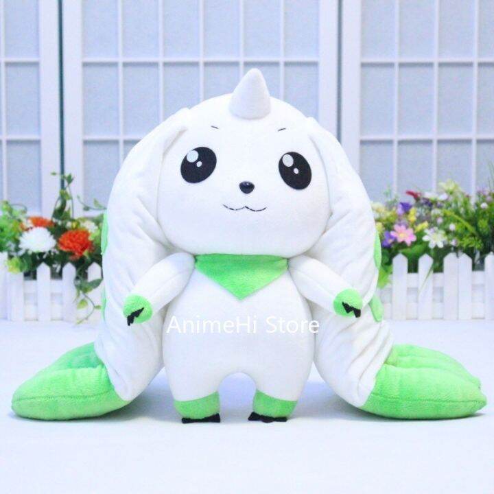 Gift Anime Terriermon White Lopmon Plush Toy Digimon Digital Monsters ...