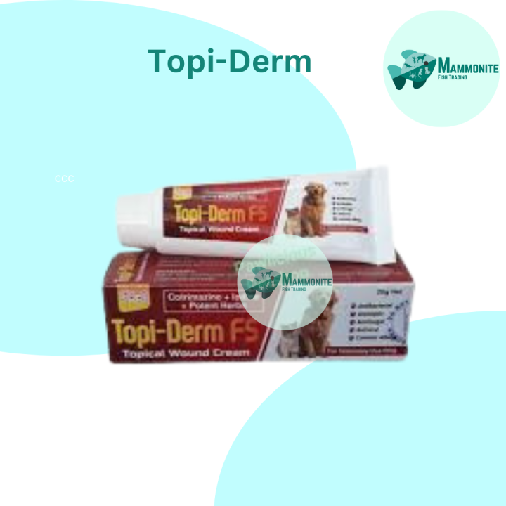 PAPI TOPI-DERM WOUND CREAM (ANTISPECTIC, ANTI BACTERIAL, ANTI FUNGAL ...