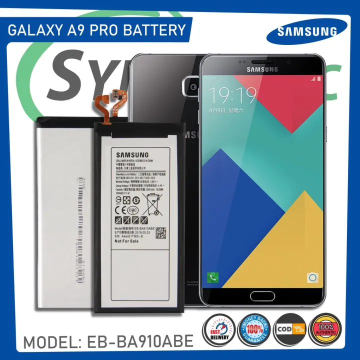Original Samsung Galaxy A9 Pro 2016 Battery SM-A9100, SM-A910 Model: EB ...
