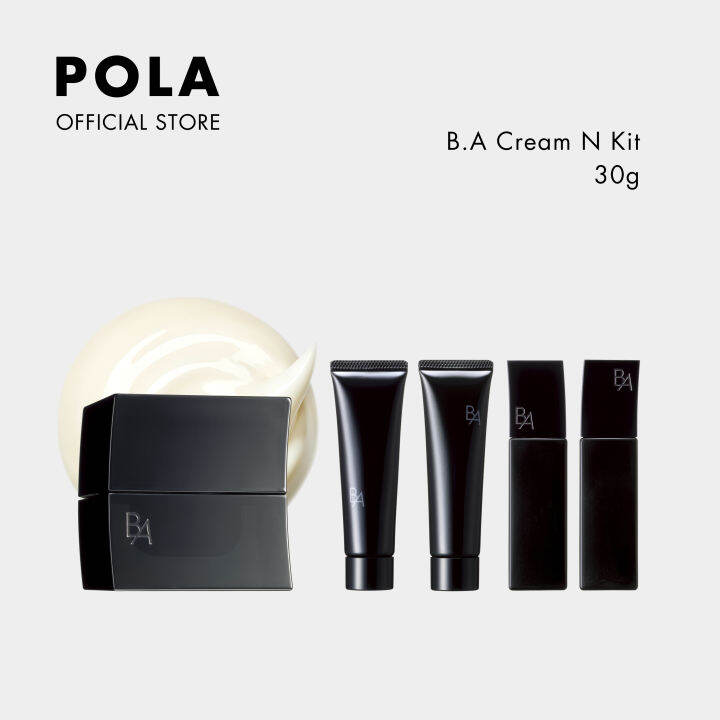 POLA B.A Cream N Kit โพลา บี.เอ ครีม เอ็น คิท 30g (ครีมบำรุงผิวหน้า เพื่อผิวชุ้มชื้น กระชับ ...