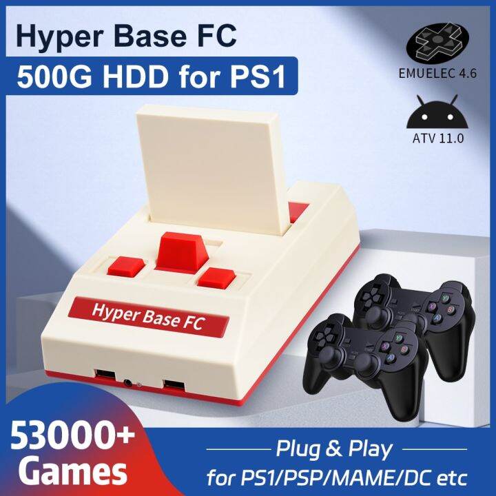 Portable Video Game Console FC Machine Game Box Built-In 53000+Games ...