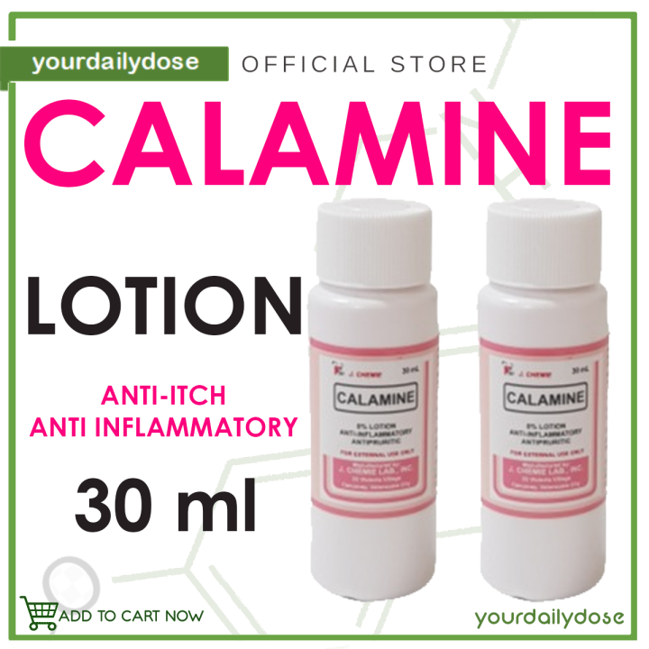 CALAMINE LOTION 30ml - Anti itch/ Anti inflammatory lotion | Lazada PH
