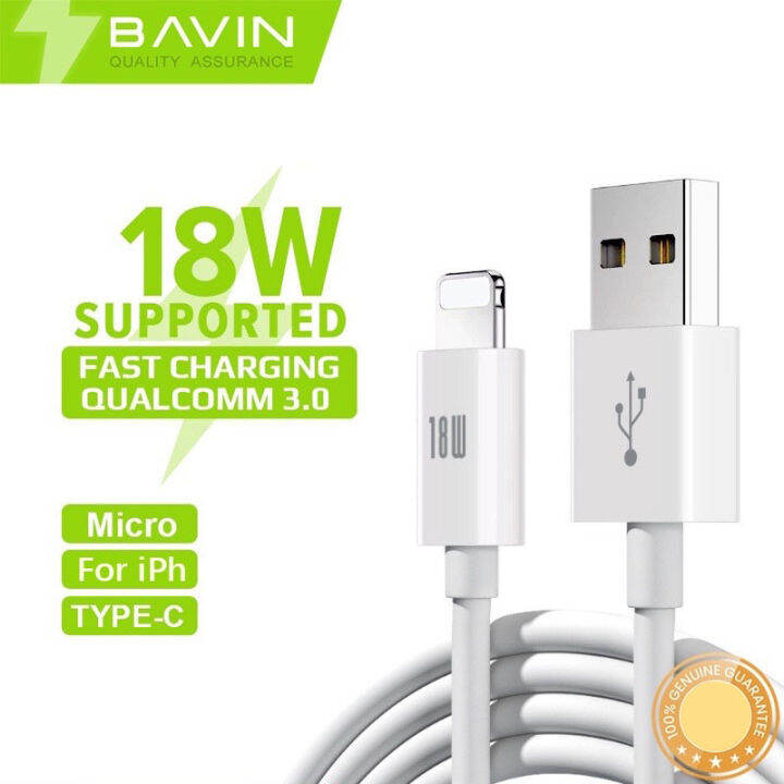 [GK] BAVIN CB008 Data Charging Cable High Speed Transmission 1 / 2 / 3 ...