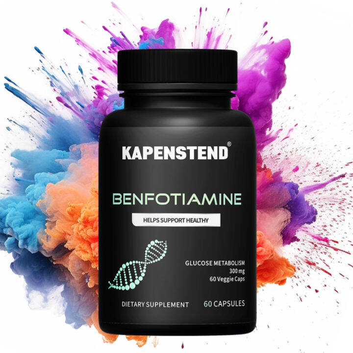 Benfotiamine Supplement - Advanced Nerve Support - Natural Nerve ...