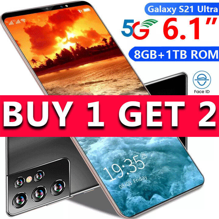 Cellphone Original Realme S21 Ultra 5G Smartphone 6.1 inch FHD AMOLED ...