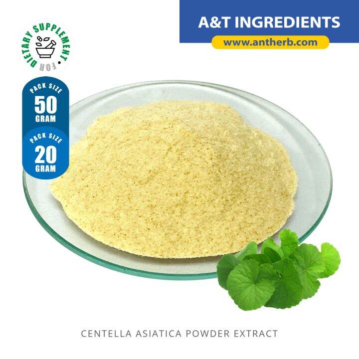 [20g/50g] Centella Asiatica Powder Extract / Gotu Kola / 含殼草 Han Ke Cao ...