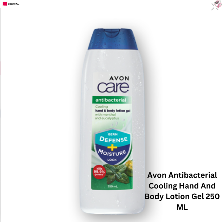 Avon Antibacterial Cooling Hand And Body Lotion Gel 250 ML | Lazada PH