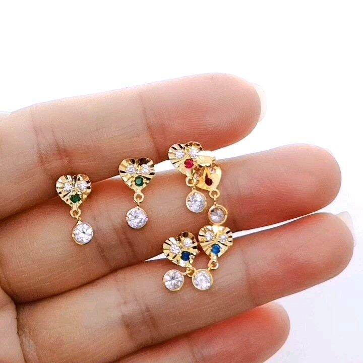 Subang Budak Skru Design Indian (34929-21) Emas 916 Yon Hing | Lazada