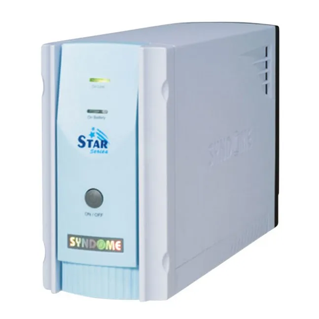 UPS (เครื่องสำรองไฟฟ้า) SYNDOME STAR-1000 (1000 VA/600 WATT | Lazada.co.th