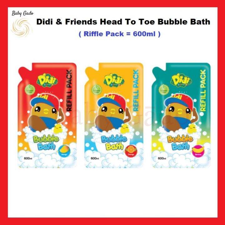Didi & Friends Didi And Friends Head to Toe Baby Body Bath Bubble Wash ...