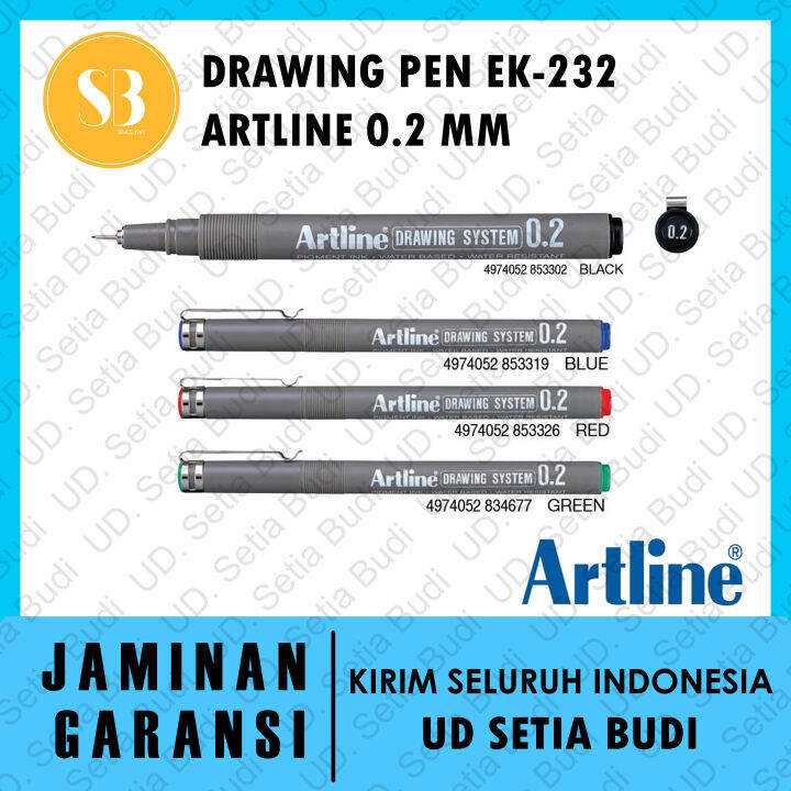 Drawing Pen EK 232 Artline 0.2 mm | Lazada Indonesia