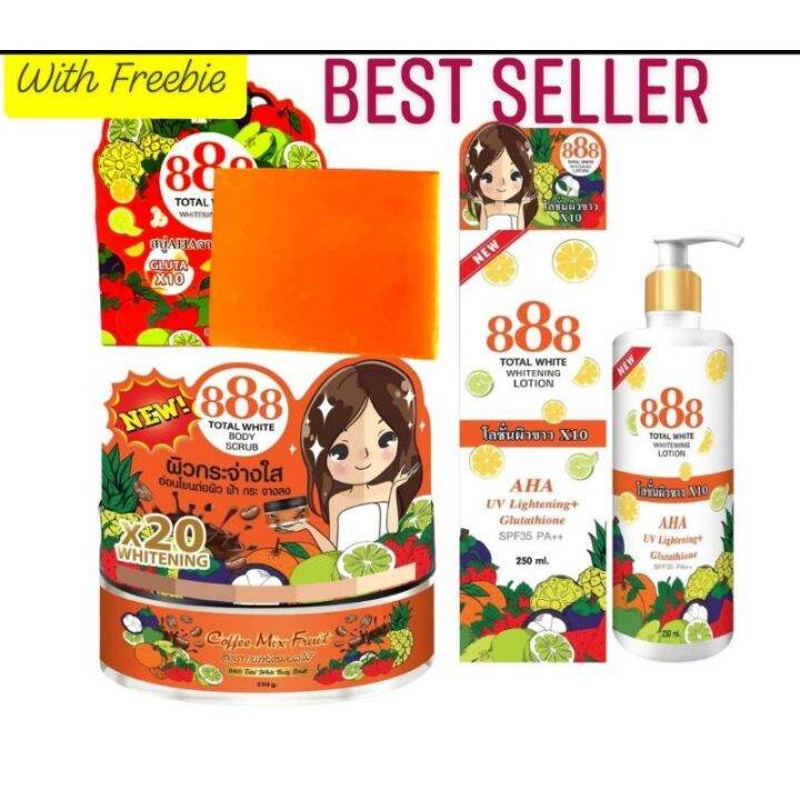 888 Total White/Whitening Lotion/Whitening Soap/Whitening Underarm ...