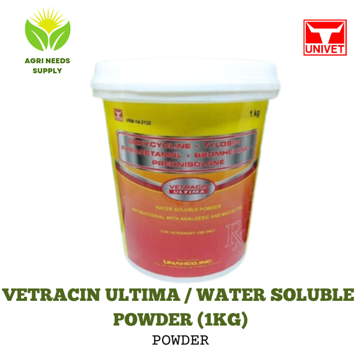 Vetracin Ultima / Water Soluble Powder ( 1kg) | Lazada PH