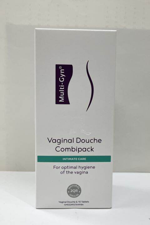 Multi-Gyn Vaginal Douche Combipack (Vaginal Douche Apparatus & 10 ...
