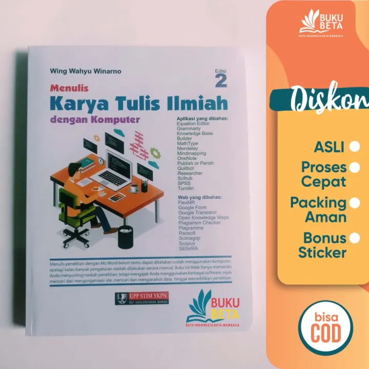 Buku Beta - Menulis Karya Tulis Ilmiah dengan Komputer - Wing Wahyu ...