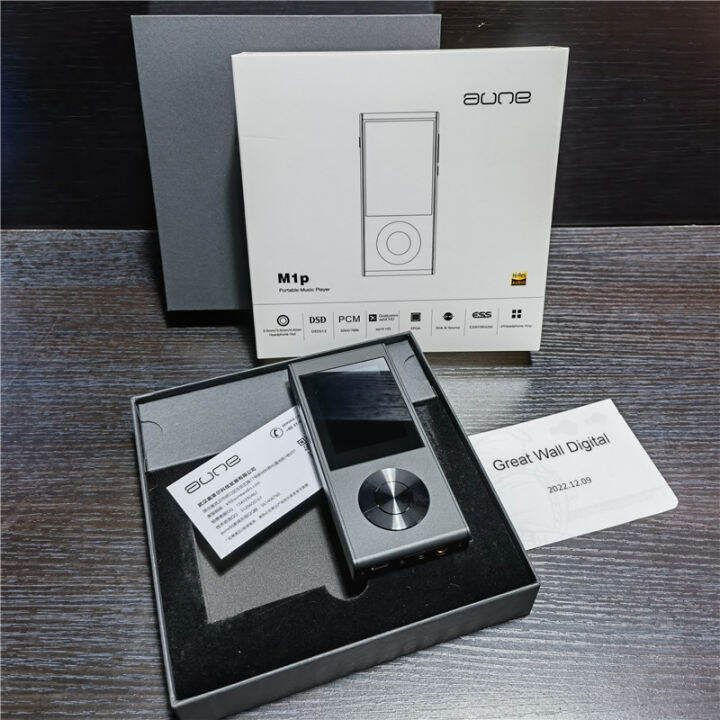 AUNE M1P HIFI MP3 Player High-Quality 32Bit 768kHz Balanced FPGA Clock ...